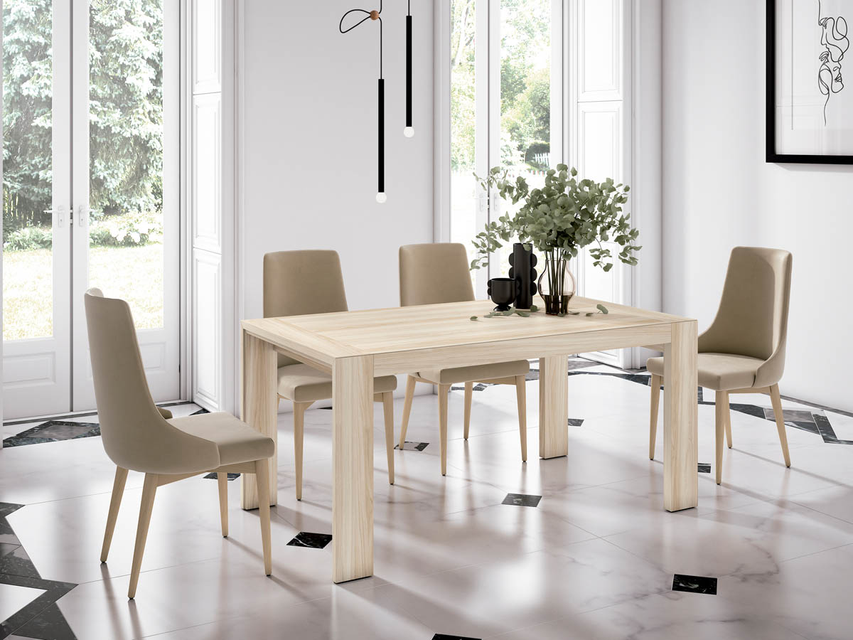 Mesa de comedor extensible Daire - mimoondo